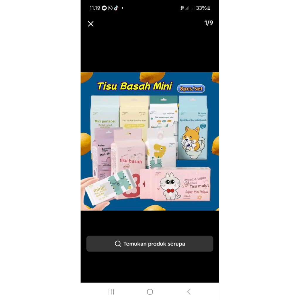 Jual BLIND POUCH TISBAS MINI KARAKTER (CO LIVE) | Shopee Indonesia