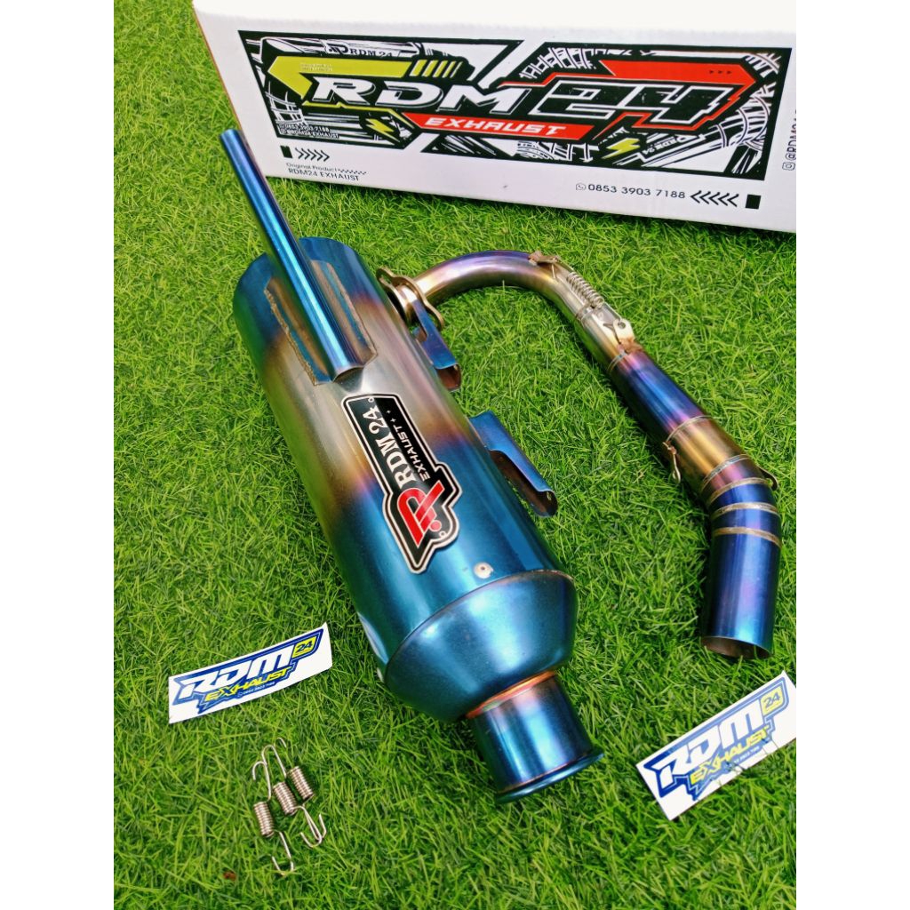 Jual RDM24EXHAUST Silent Killer Power Pipe Mio Sporty Mio Soulty Beat ...