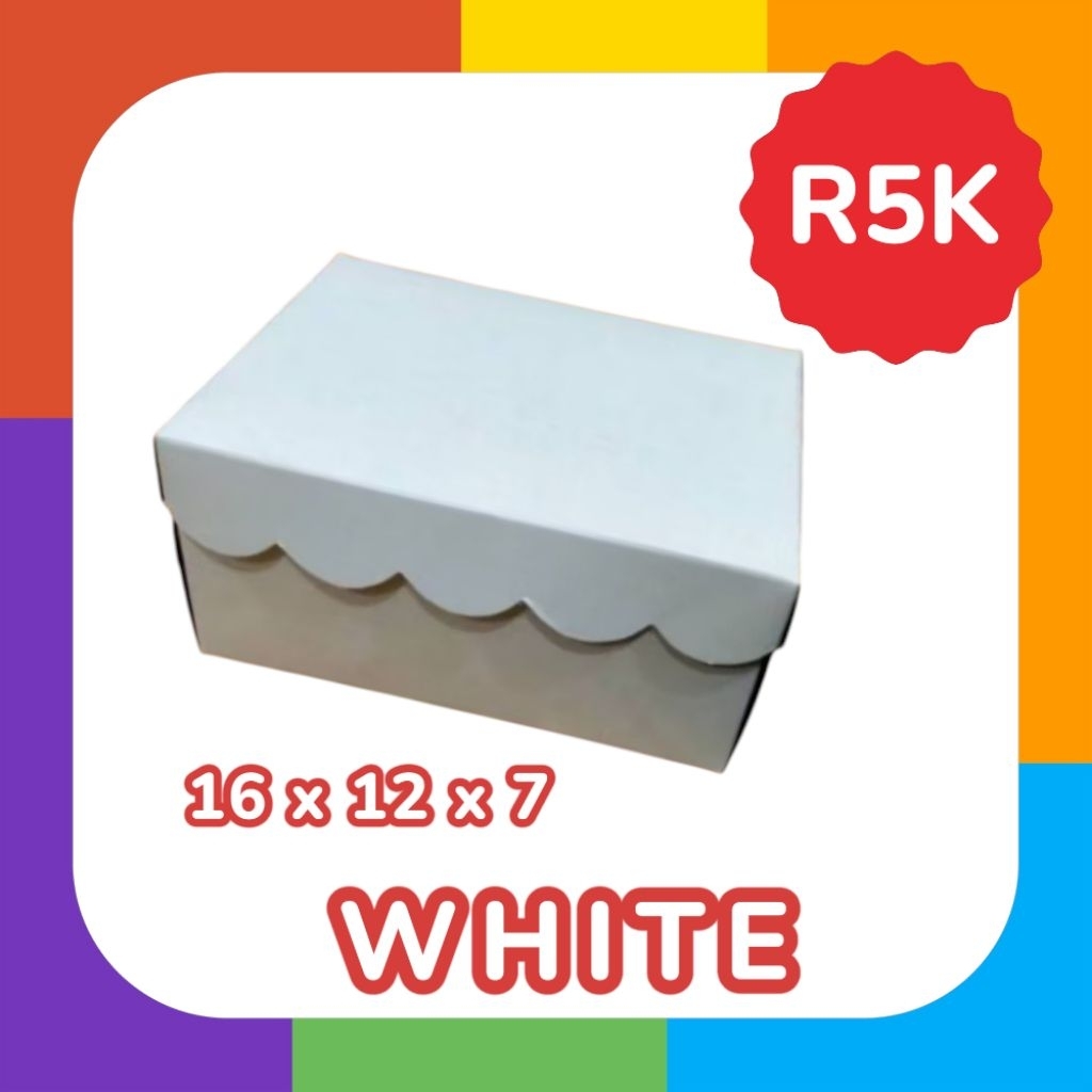 Jual BOX R5K Kotak Kardus Duplex Brown Kraft Kemasan Snack Lunch Box ...