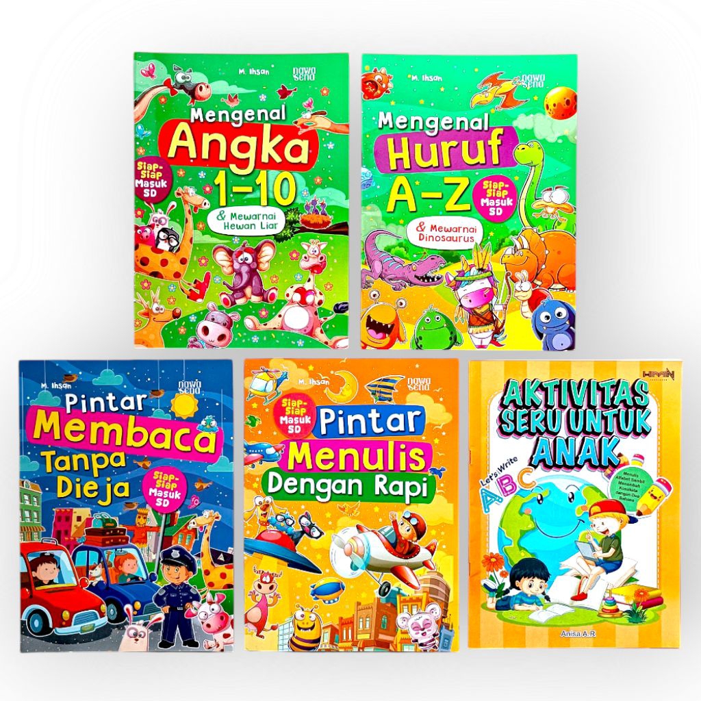 Jual Buku Belajar Mengenal Angka dan Huruf Menulis Dengan Rapi Pintar ...