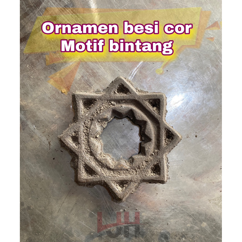 Jual Ornamen pagar besi cor tempa O variasi ornamen pagar besi motif ...