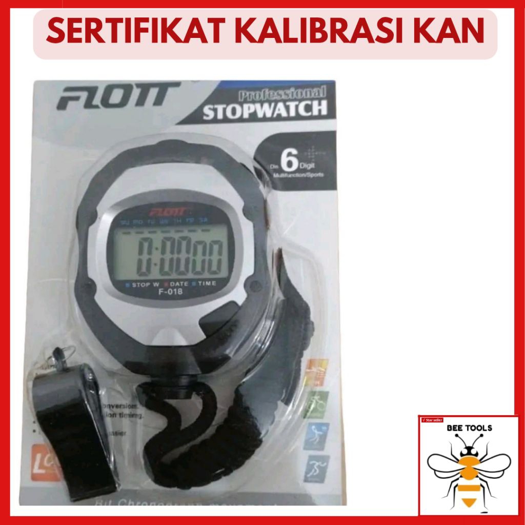 Jual Stopwatch Digital LRX44 6 Digit Sertifikat Kalibrasi KAN | Shopee Indonesia