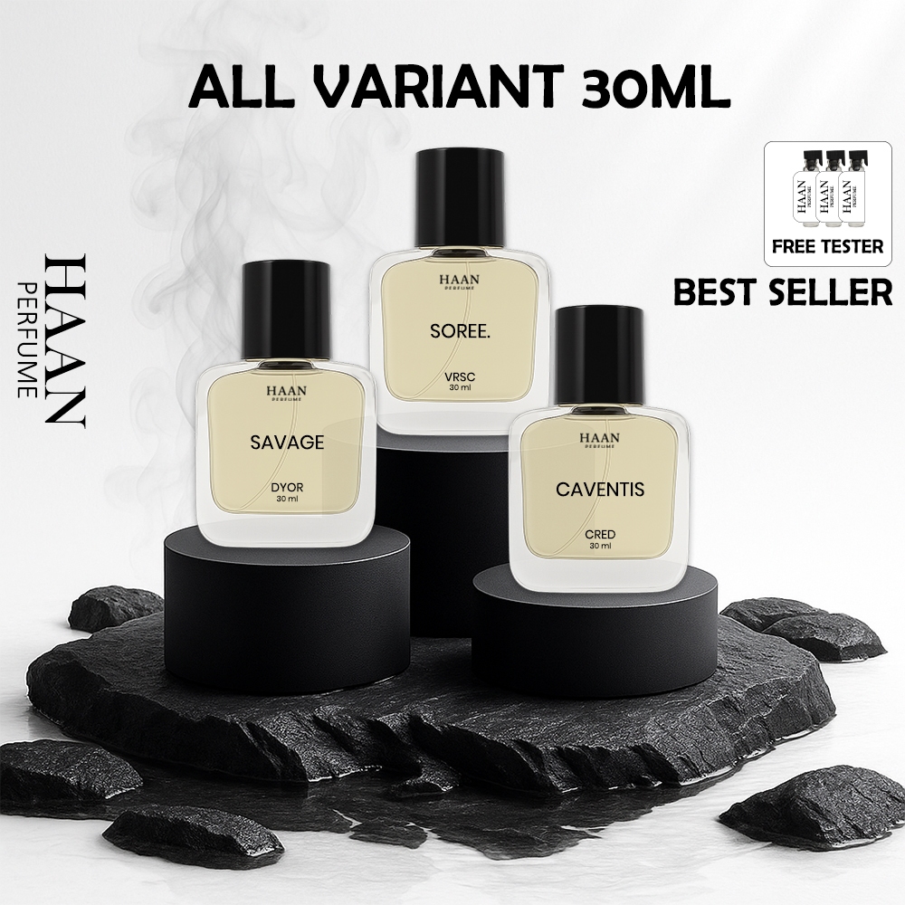 Jual HAAN - Parfum Best Seller All Varian Pria Wanita Tahan Lama 30ml ...
