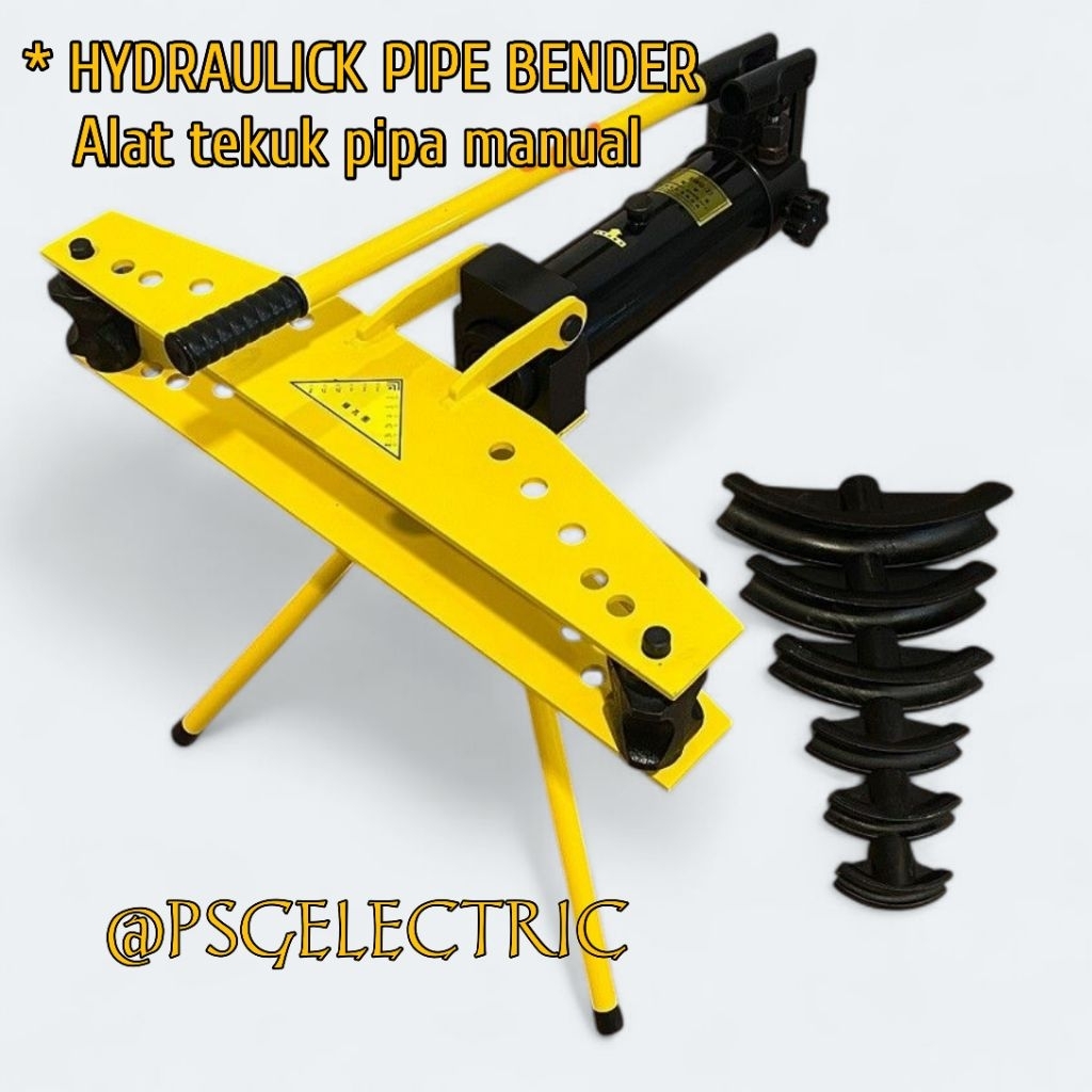 Jual alat tekuk pipa hydraulic pipe bending 1/2 - 2 inch pipe bender ...