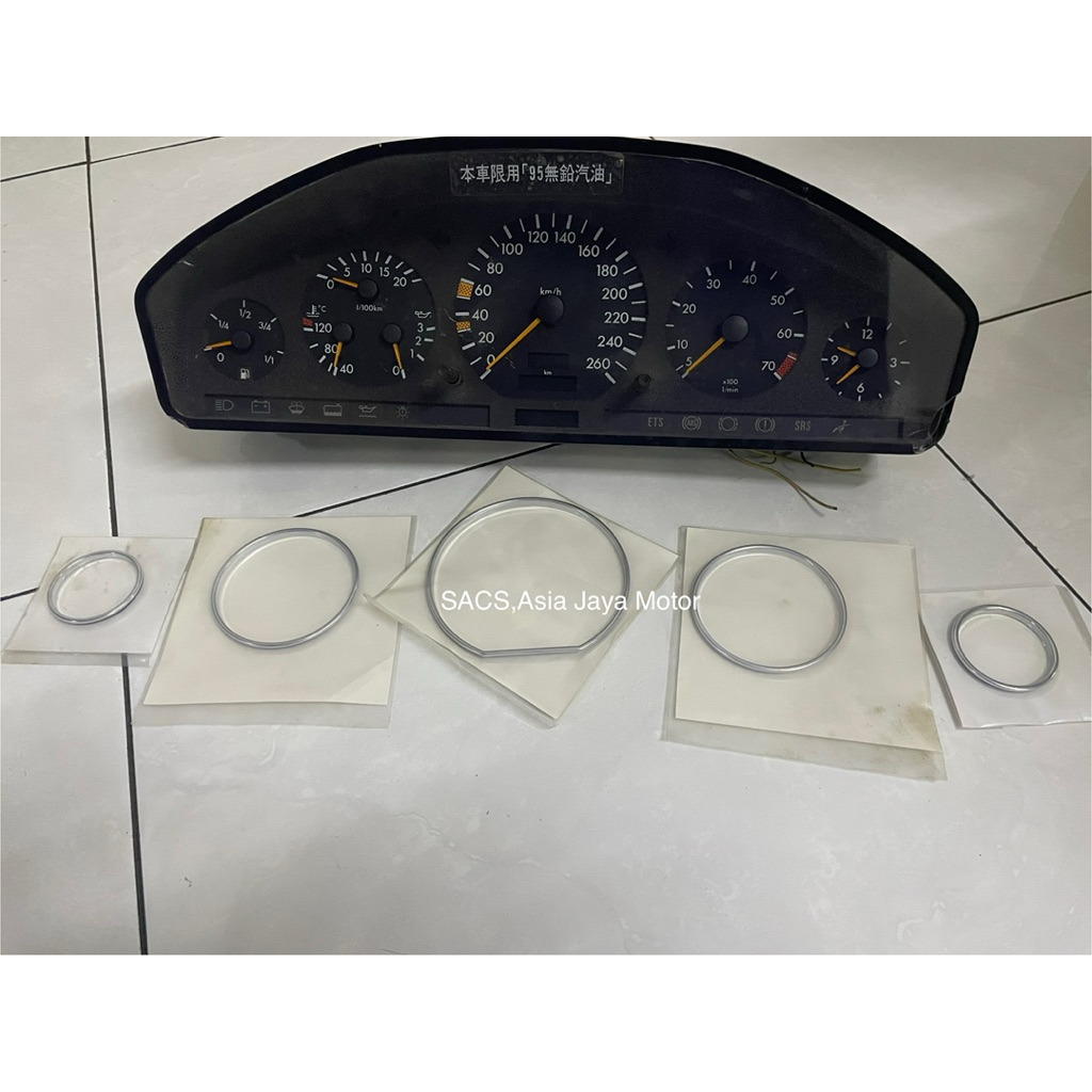 Jual ring speedo chrome rims speedometer mercy w140 | Shopee Indonesia