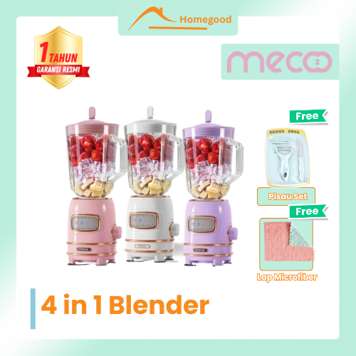 Jual Mecoo Most Aesthetic 4 in 1 Blender Ice Crusher Juicer Food ...