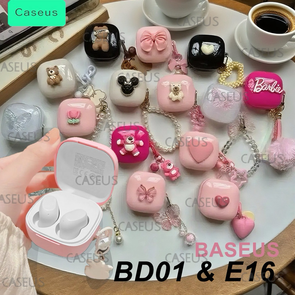 Jual Caseus Softcase For BASEUS BD1 & E16 ( Versi Upgrade) Polos Warna ...