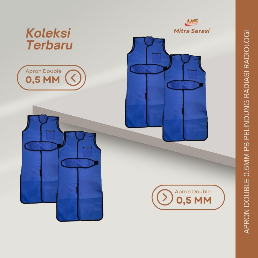 Jual APRON X-RAY DOUBLE 0,5MM PB - APRON DOUBLE 0,5MM PB PELINDUNG ...