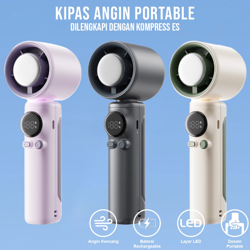 Jual Kipas Angin mini dengan IC Kompres Es untuk Mendinginkan hembusan ...