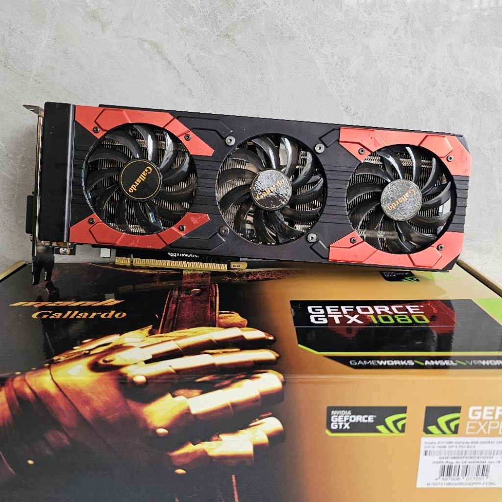 Jual VGA GTX 1080 8GB DDR5X 256BIT MANLI GALARDO MURAH BETUL | Shopee ...