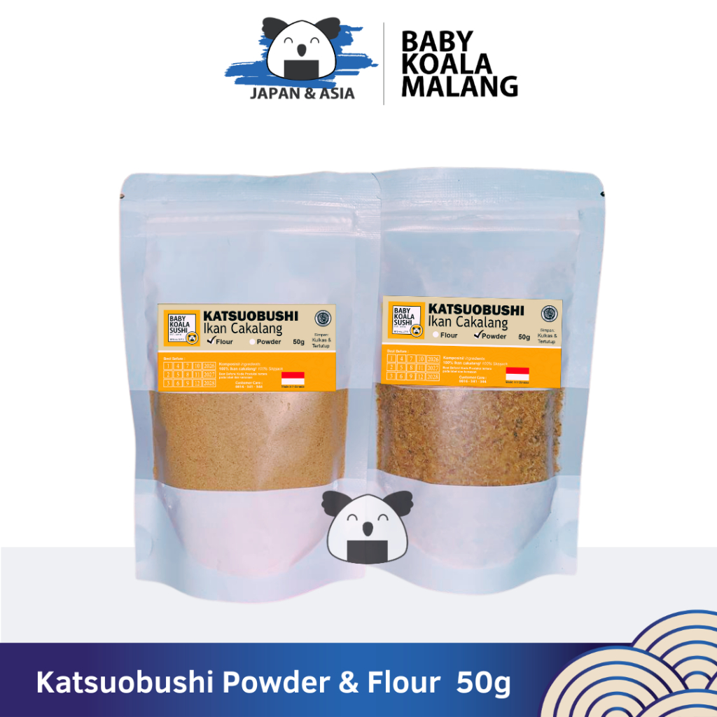 Jual KATSUO FLOUR dan POWDER Tepung Ikan Cakalang 50 g Halal │ Bubuk ...