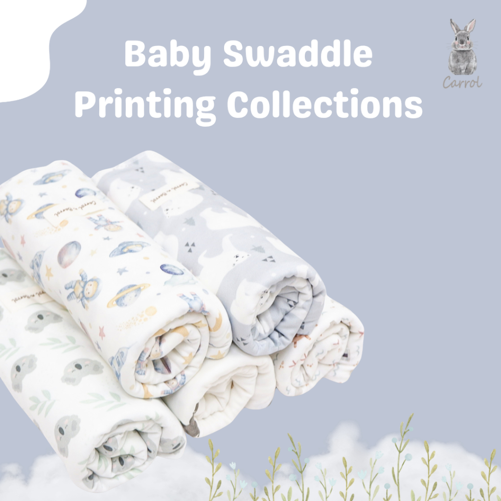 Jual Carrol n Barrol Swaddle Baby Bear n friends Collections - Bedong ...
