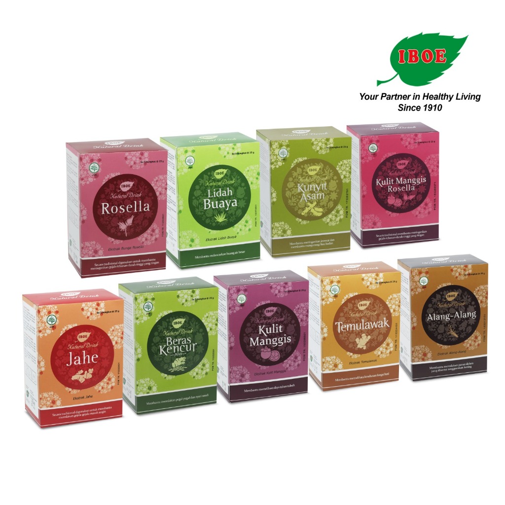 Jual Jamu Iboe Health Drink Alang-alang, Beras Kencur, Jahe, Kulit ...