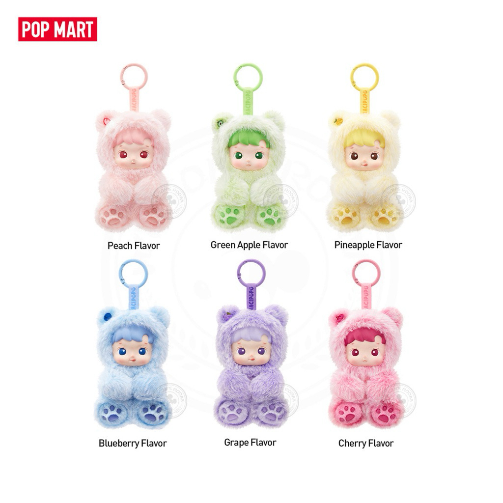 Jual [ORIGINAL] POP MART Hacipupu Gummy Bear Series Peach Cherry Pineapple Grape Green Apple ...