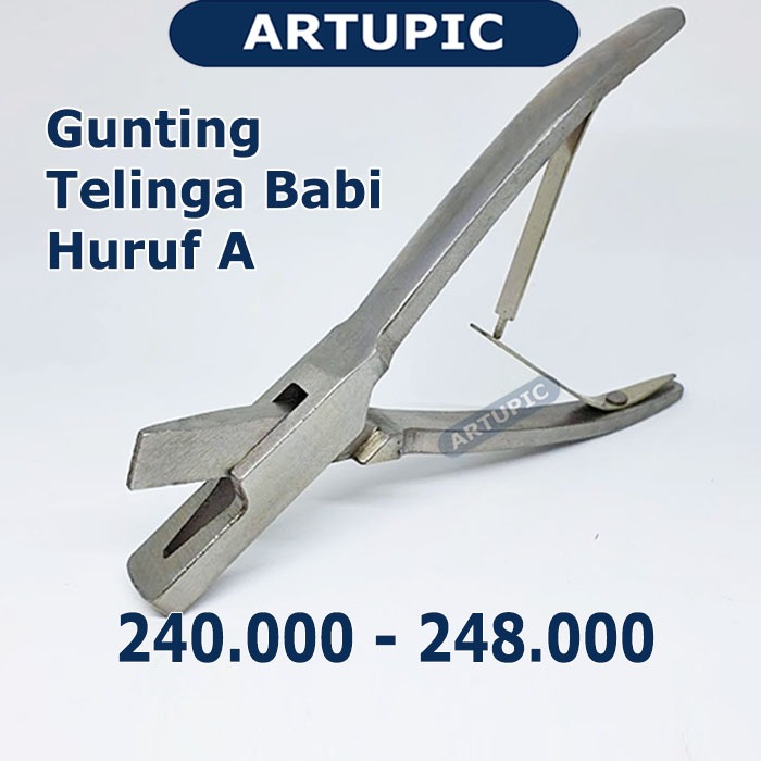 Jual Gunting Telinga Babi Huruf A Alat Potong Kuping Babi Pig Ear ...