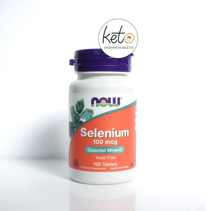 Jual NOW Selenium 100 mcg , 100 Tablets , ORI 100% USA | Shopee Indonesia