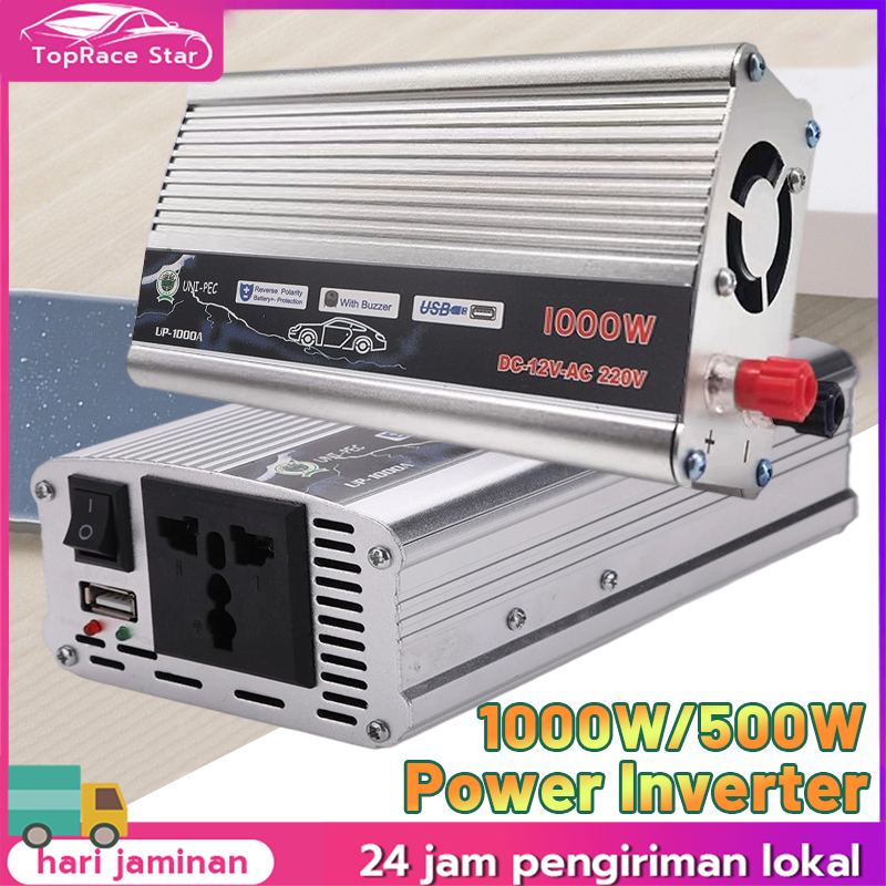 Jual Power Inverter 1000W /2000/4000 /6000 Watt DC 12V To AC 220V ...