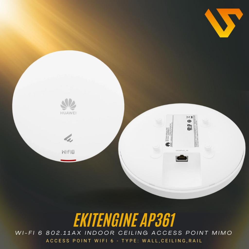 Jual Huawei eKitEngine AP361 | Wi-Fi 6 802.11ax Indoor Ceiling access point MIMO AP wifi dual ...
