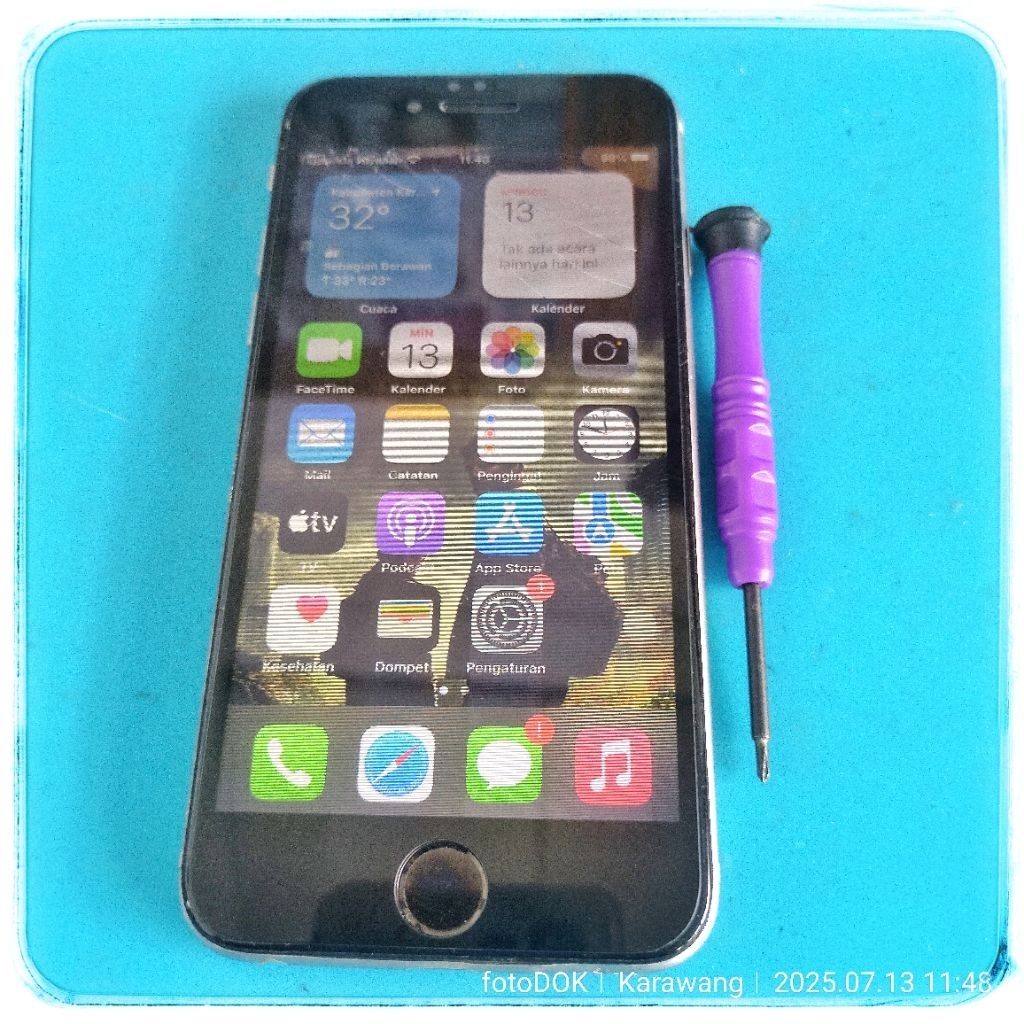 Jual iPhone 6s Space Grey 16 GB | WiFi only | LCD OK - Retak | Non iBox ...