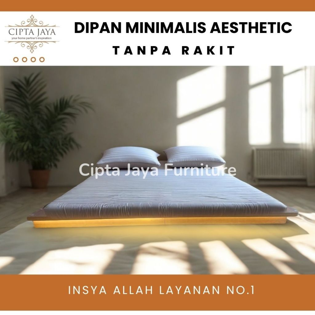 Jual Cipta Jaya - Dipan Tempat Tidur Kayu Dipan Tempat Tidur LED Lampu ...