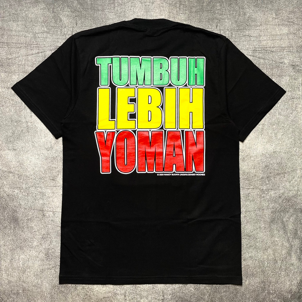 Jual Tshirt NAMOY BUDAYA - TUMBUH LEBIH YOMAN Official Merchandise ...