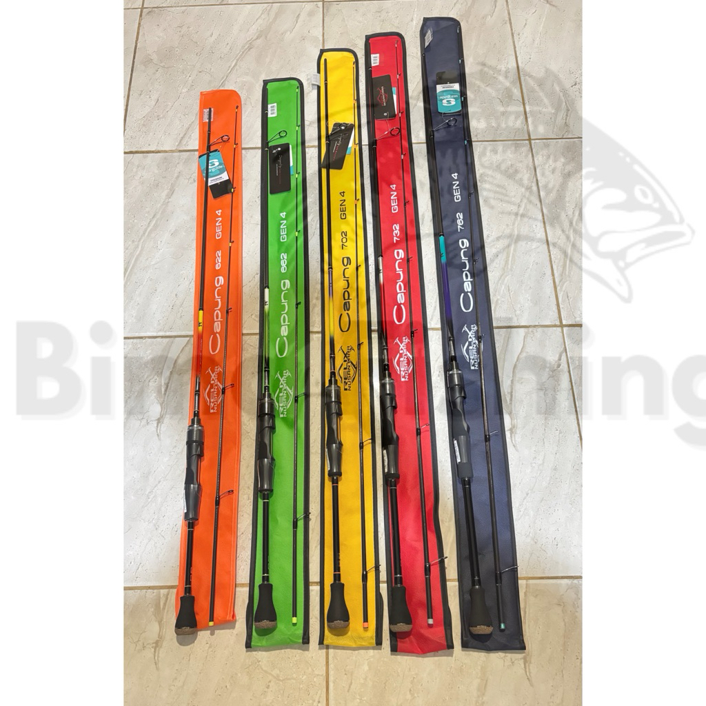 Jual Joran Relix Nusantara CAPUNG GEN 4 SPINING 622 662 702 732 762 ...