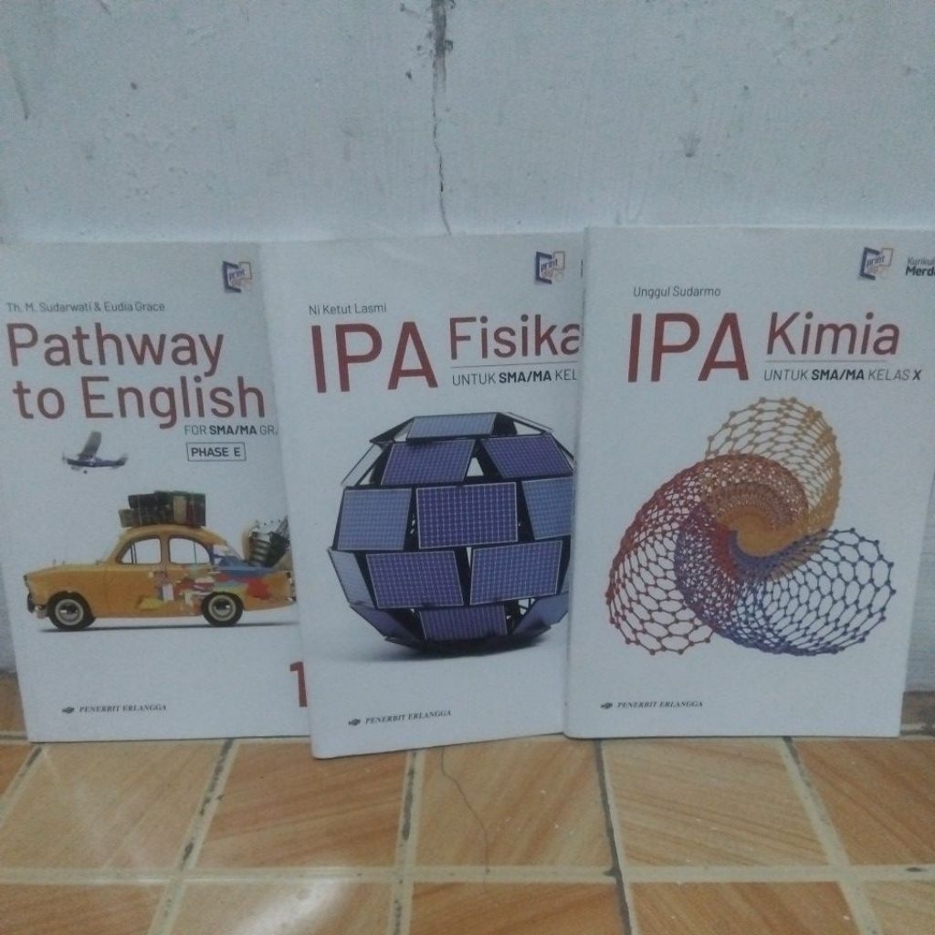Jual PAKET IPA KIMIA, IPA FISIKA, PATHWAY TO ENGLISH UNTUK SMA/ MA KELAS 10/1/X KURIKULUM ...