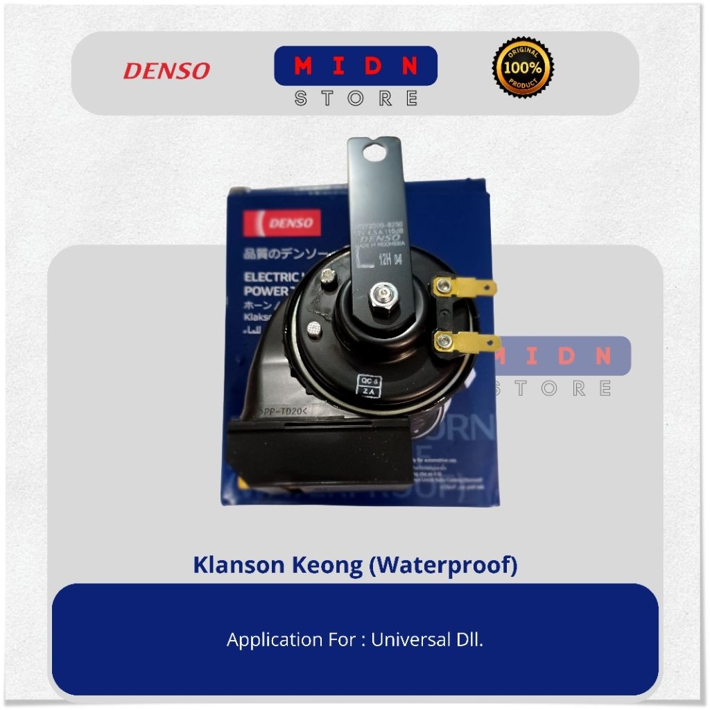 Jual Klakson Keong 12v Waterproof Original (Denso) | Shopee Indonesia