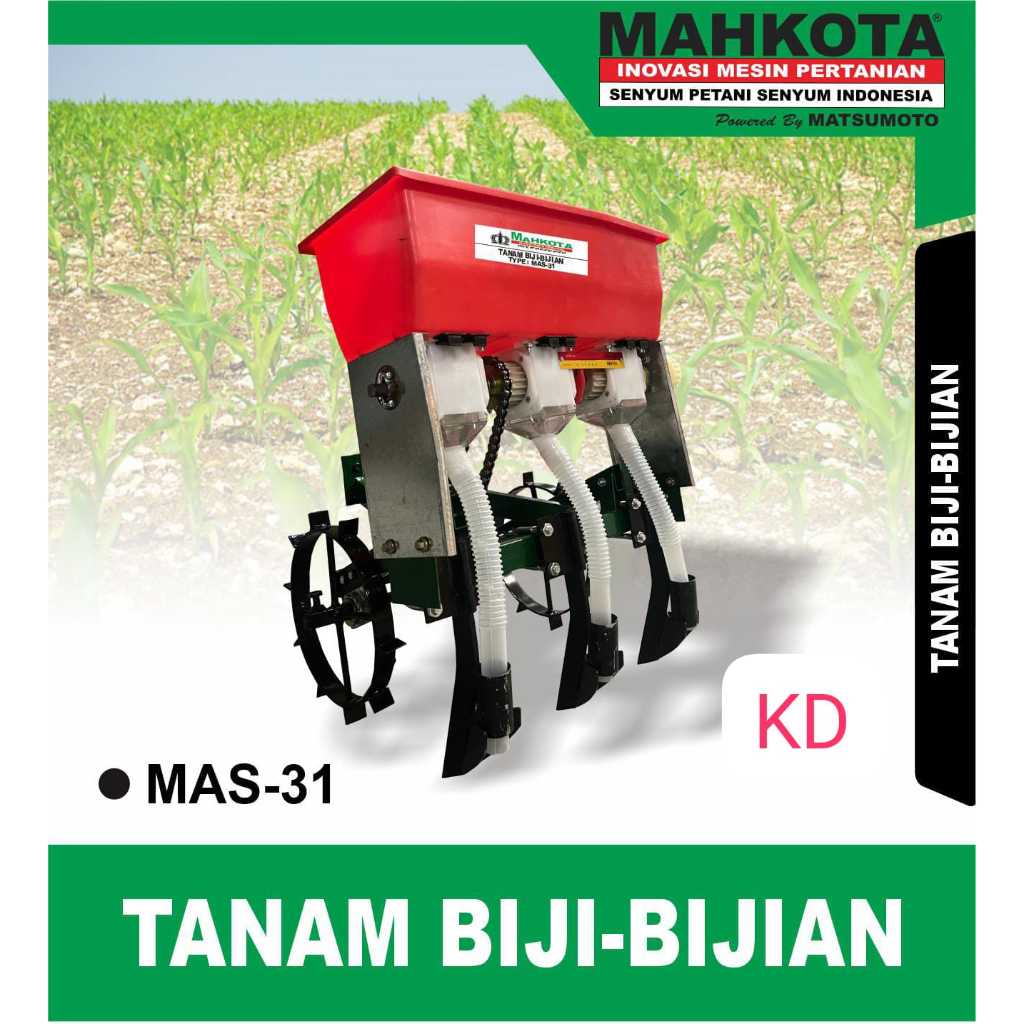 Jual Alat Tanam PENANAM BENIH BIJI-BIJIAN JAGUNG 3 LUBANG MAHKOTA MAS ...