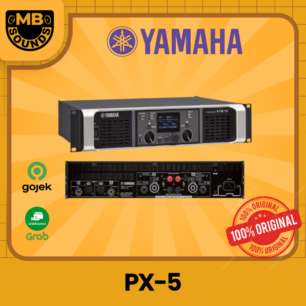 Jual Yamaha PX 5 Original / Yamaha PX5 Power Amplifier Original | Shopee Indonesia