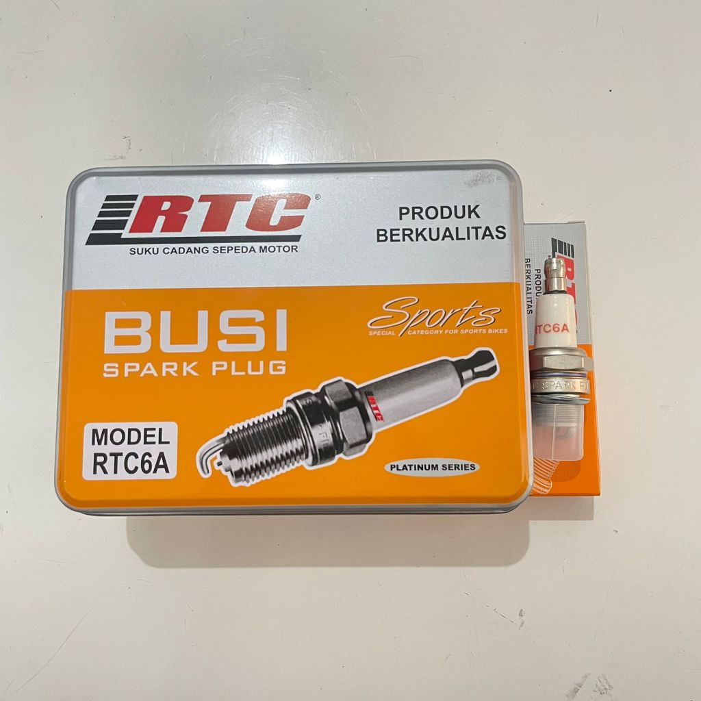 Jual Busi RTC6A PENDEK Racing Mesin Potong Rumput Chainsaw Sinso ...