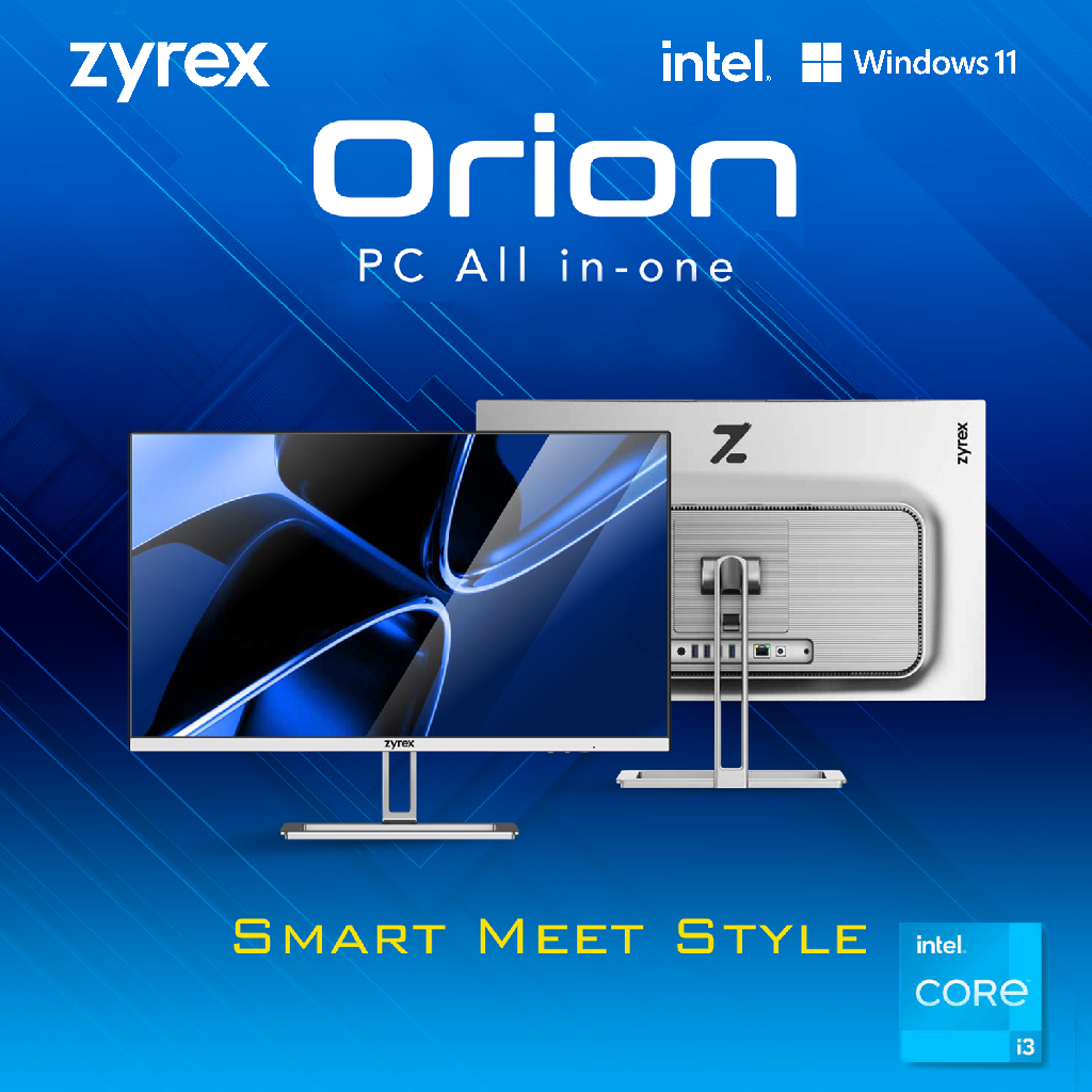 Jual ZYREX AIO ORION I3 1215U 8GB SSD 256GB WINDOWS 11 23.8" IPS FHD ...
