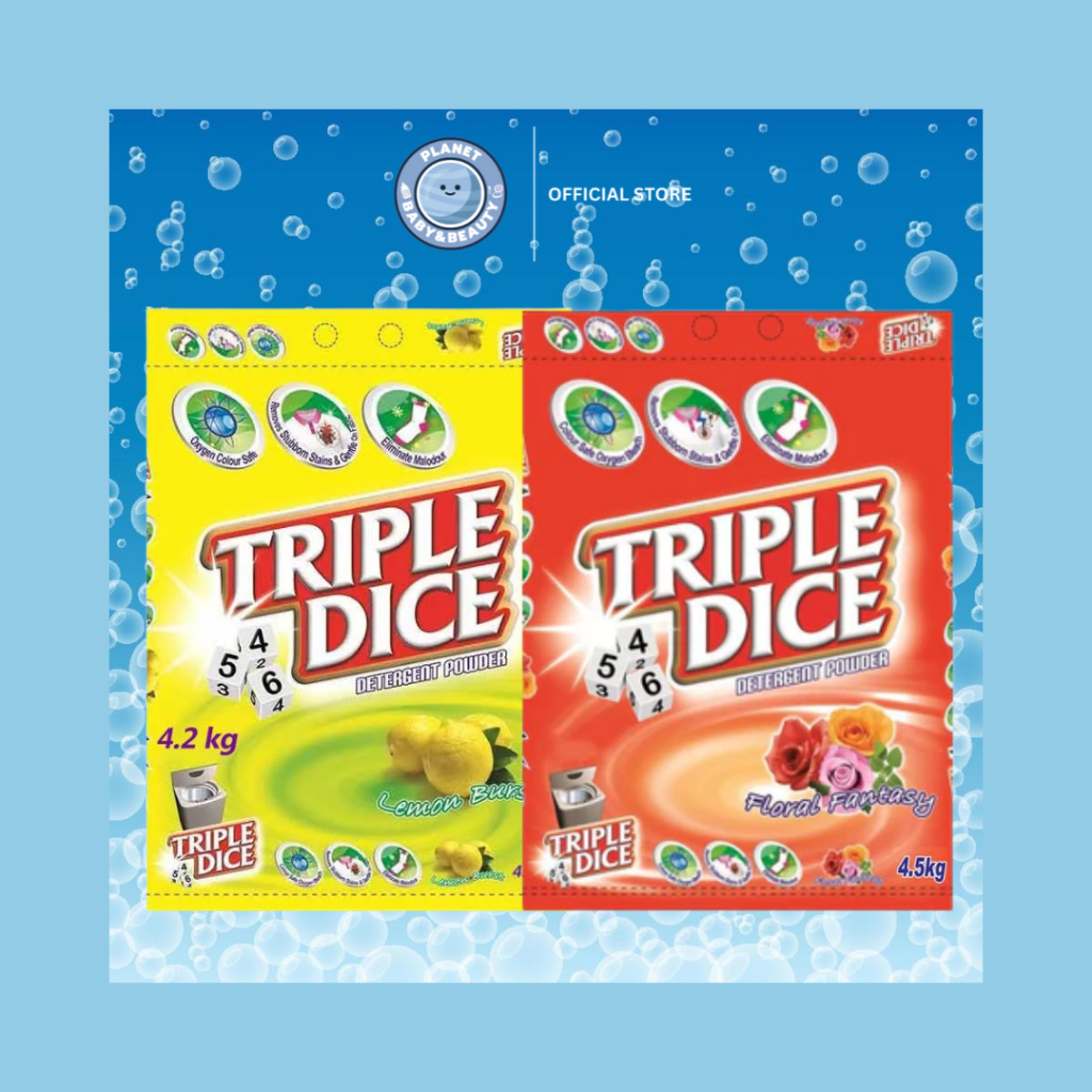 Jual TRIPLE DICE Detergen Bubuk 4,2Kg | Shopee Indonesia