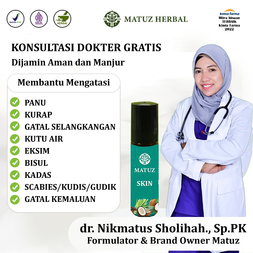 Jual MATUZ HERBAL Obat Gatal Scabies Eksim Panu Gatal Selangkangan ...