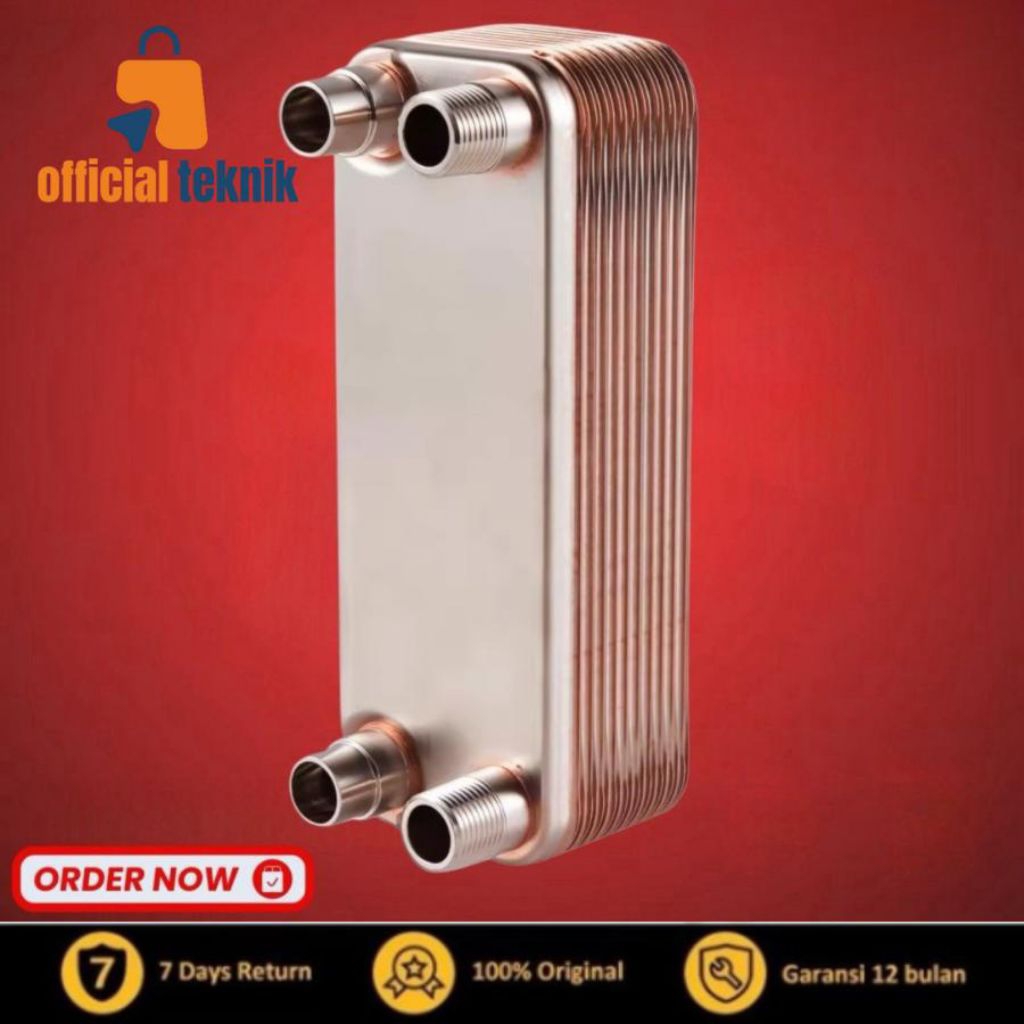 Jual BPHE Plate Heat Exchanger H060 Cap 10HP/PHE 10 PK 60 Plate ...