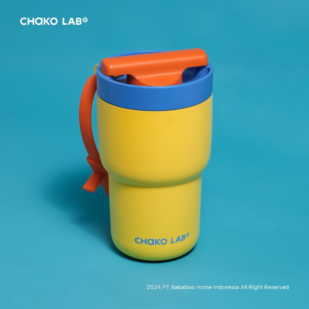 Jual CHAKO LAB Twist Ceramic Cup | DualSip SUS316 Coffee Cup 530ml ...