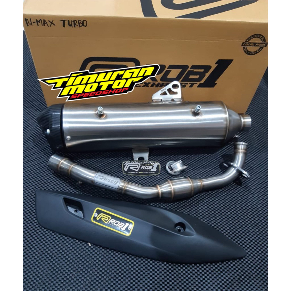 Jual KNALPOT ROB1 NMAX NEO - NMAX TURBO CUP V | Shopee Indonesia