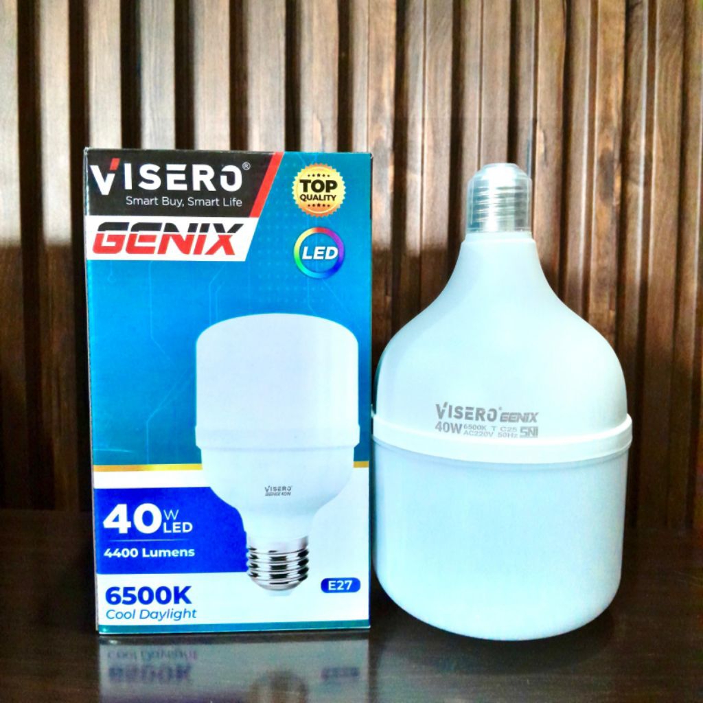Jual LED VISERO GENIX//TABUNG//NYALA PUTIH 30W//40W//50W | Shopee Indonesia