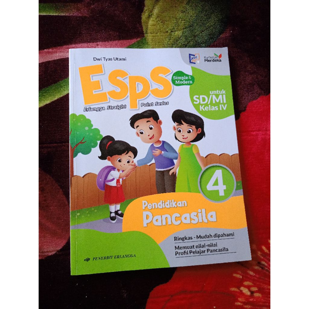 Jual ERLANGGA ESPS PENDIDIKAN PANCASILA SD/MI KELAS 4 KURIKULUM MERDEKA | Shopee Indonesia