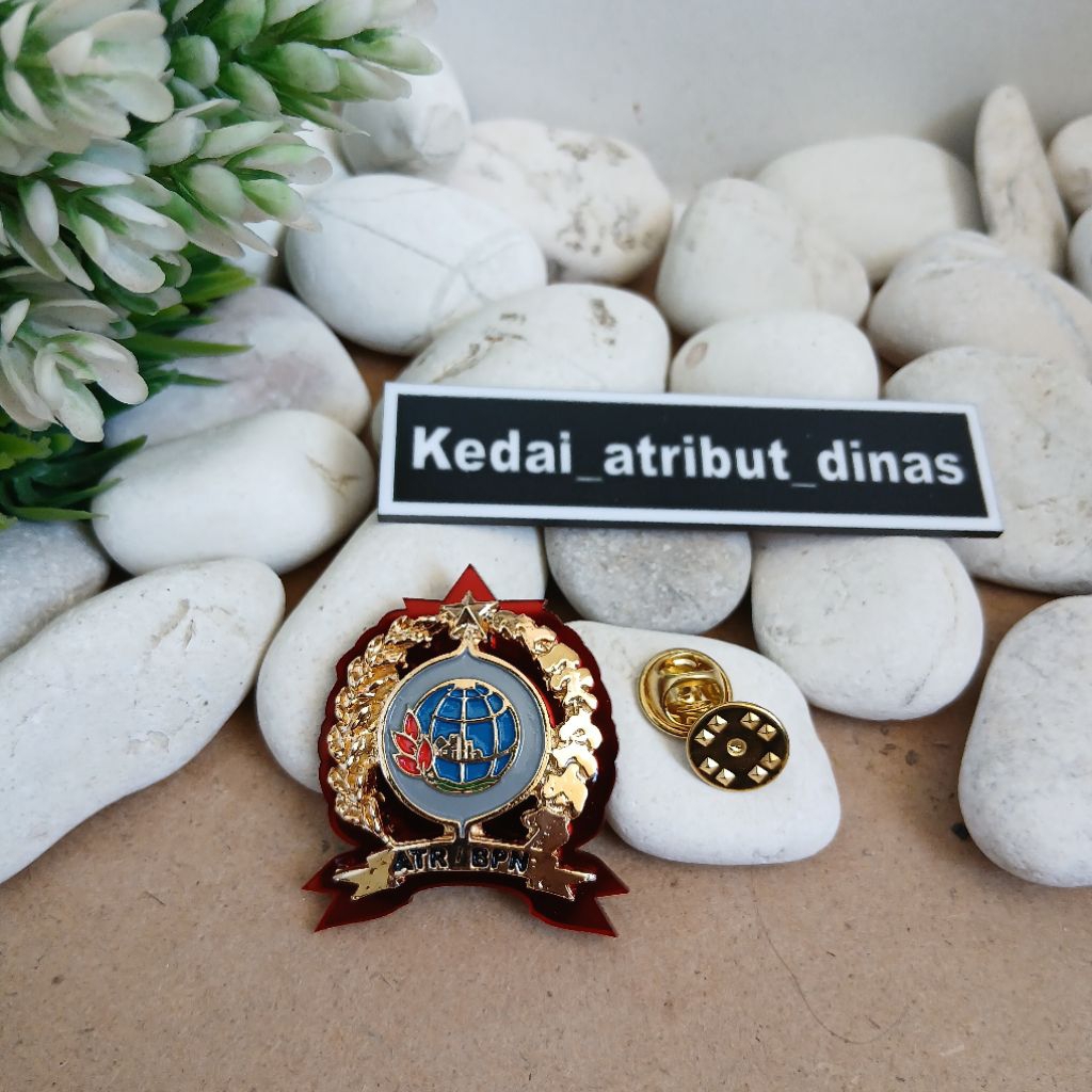 Jual Pin ATR BPN cat abu kualitas premium | Shopee Indonesia