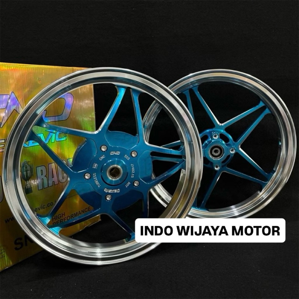 Jual VELG DELKEVIC DND X1 CHROME LIST MIO SPORTY MIO SMILE MIO J SOUL ...