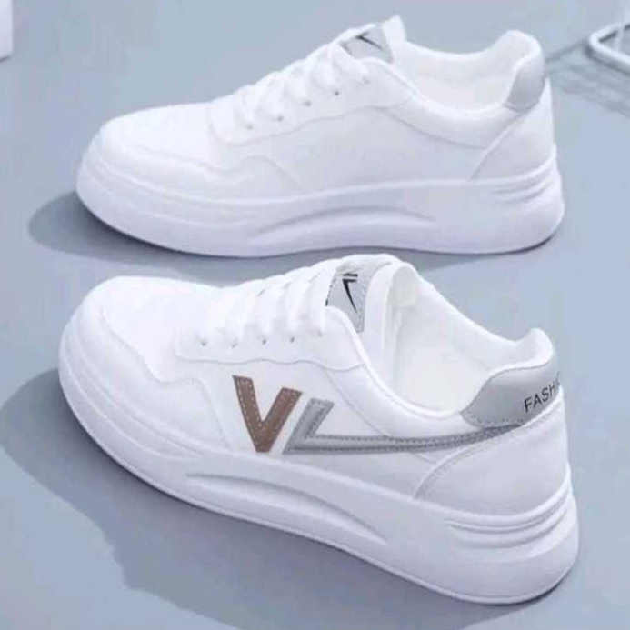 Jual Sepatu sneakers wanita sepatu putih wanita sepatu casual wanita ...