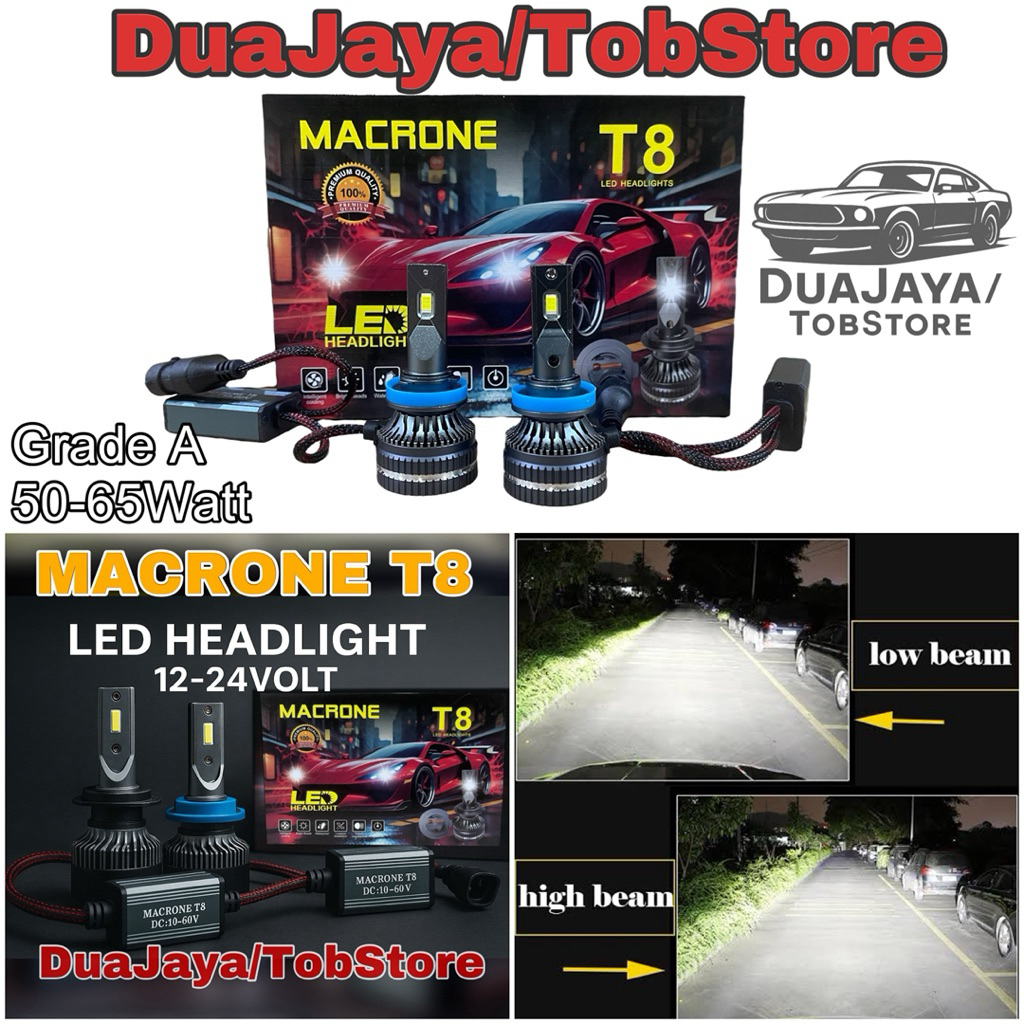 Jual Lampu Led Headlamp Headlight Mobil Honda HRV 2019 - 2020 Macrone ...