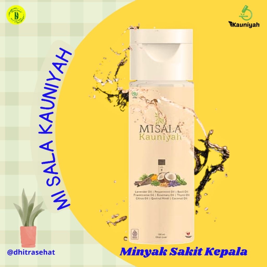 Jual Misala Kauniyah Minyak Gosok Minyak Sakit Kepala by Ummu Balqis ...