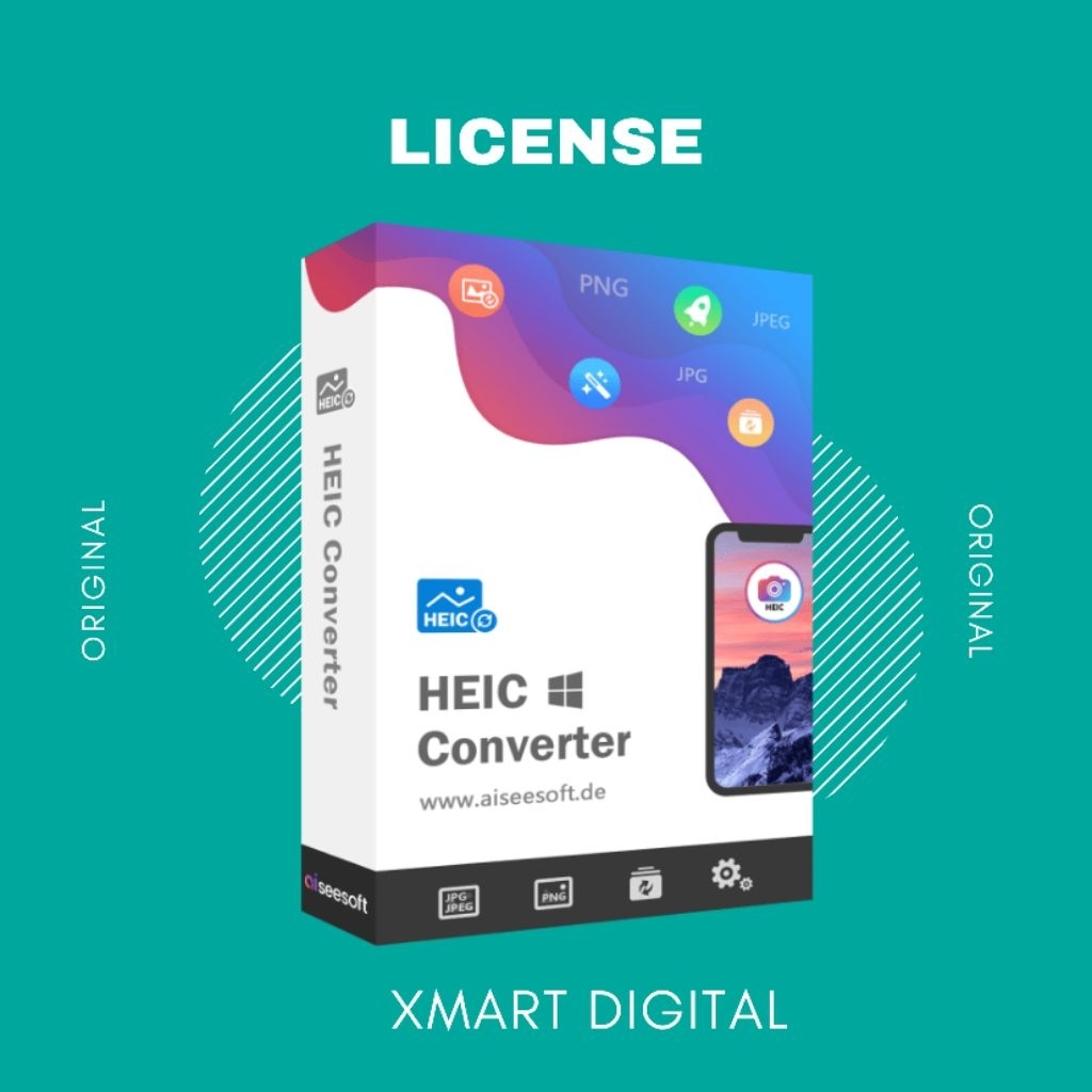 Jual HEIC Converter License 1year (Aiseesoft) | Shopee Indonesia