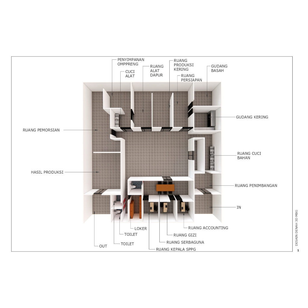 Jual DESAIN DENAH 2D 3D LAYOUT DAPUR MBG | Shopee Indonesia