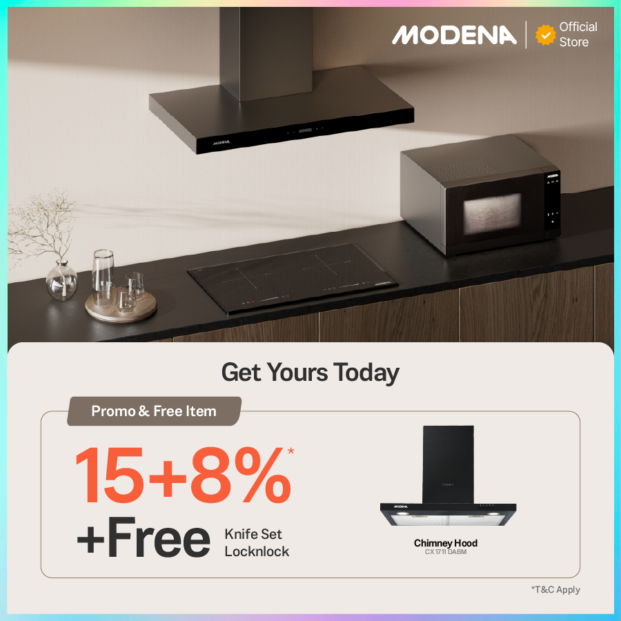 Jual MODENA CHIMNEY COOKER HOOD - CX 1711 DABM | Shopee Indonesia