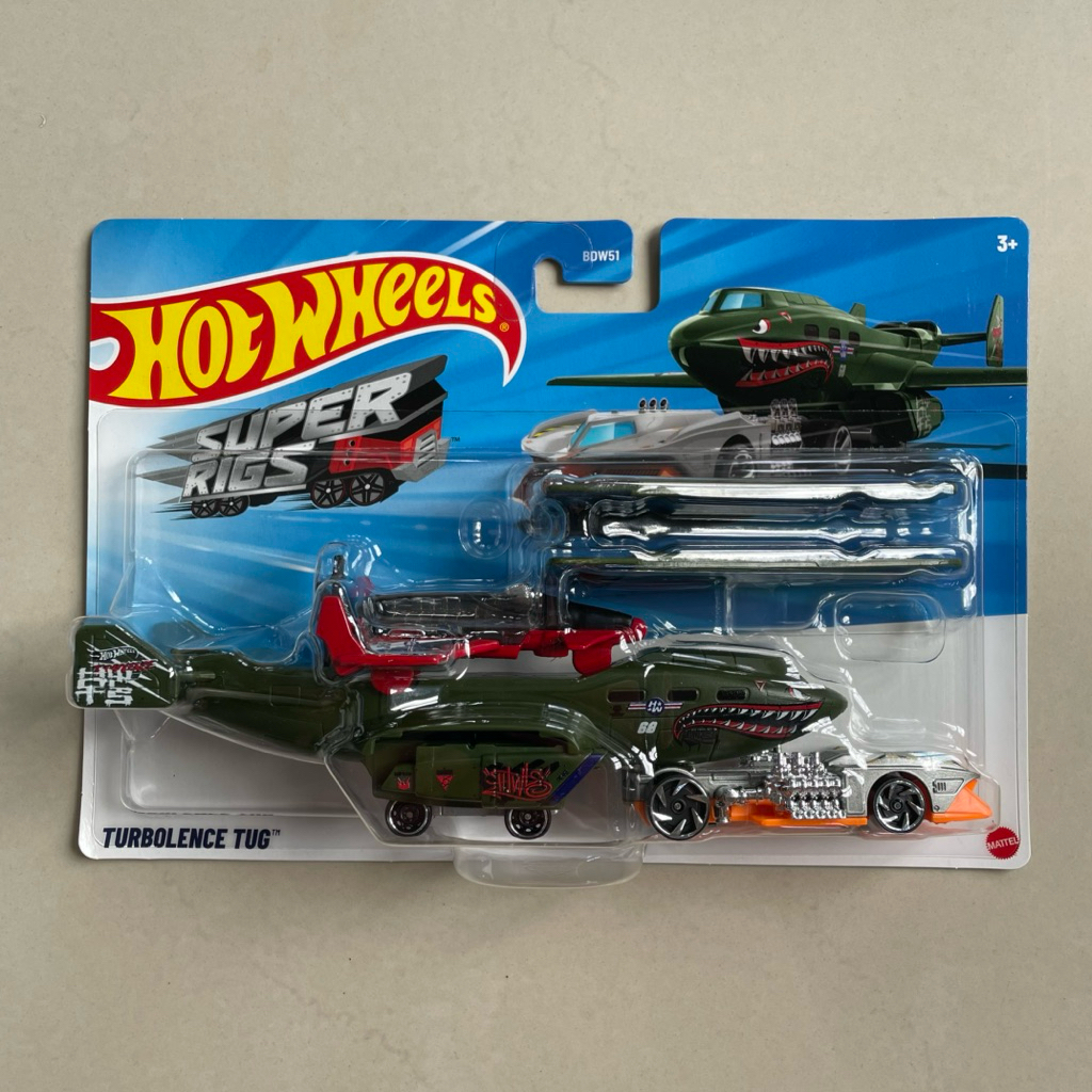 Jual Hot Wheels Super Rigs Turbolence Tug Poison Arrow Military ...