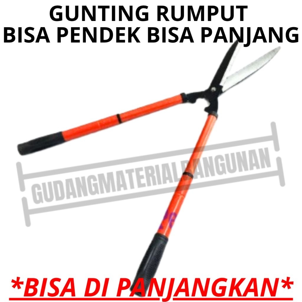 Jual gunting rumput dahan ranting tanaman modot panjang bisa di ...
