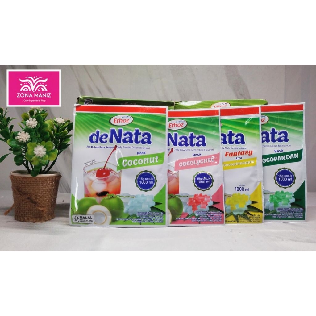 Jual Ethoz Denata / nata decoco rasa-rasa 15 gram 1000 ml | Shopee ...